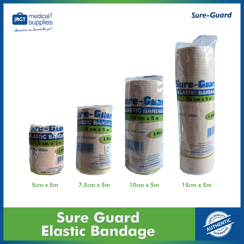 Sure-Guard Elastic Bandage 4x5/6x5 | Versatile Compression Wrap – JRGT ...