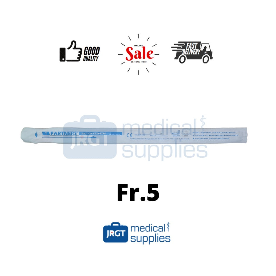 Partners Suction Catheter (1 Piece) – JRGT Medical Supply