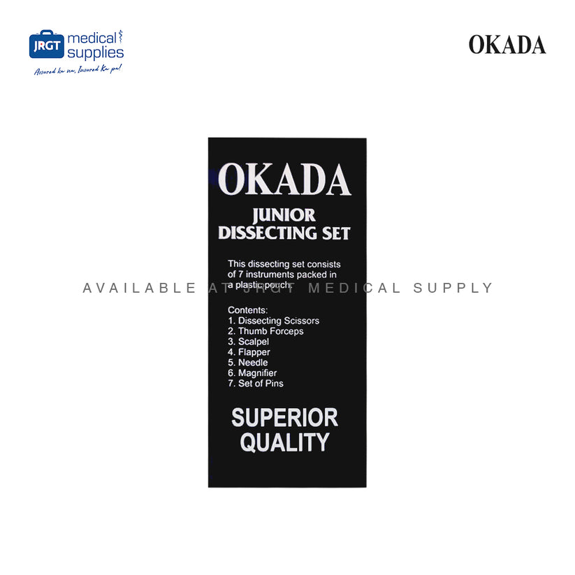 Okada Dissecting Kit - 7-Piece Set for Anatomy Studies & Surgical Prac ...