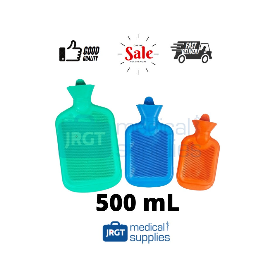 Hot & Cold Compress Bag for Pain Relief, Orange/Green/Blue, 500ml 1L 2 ...