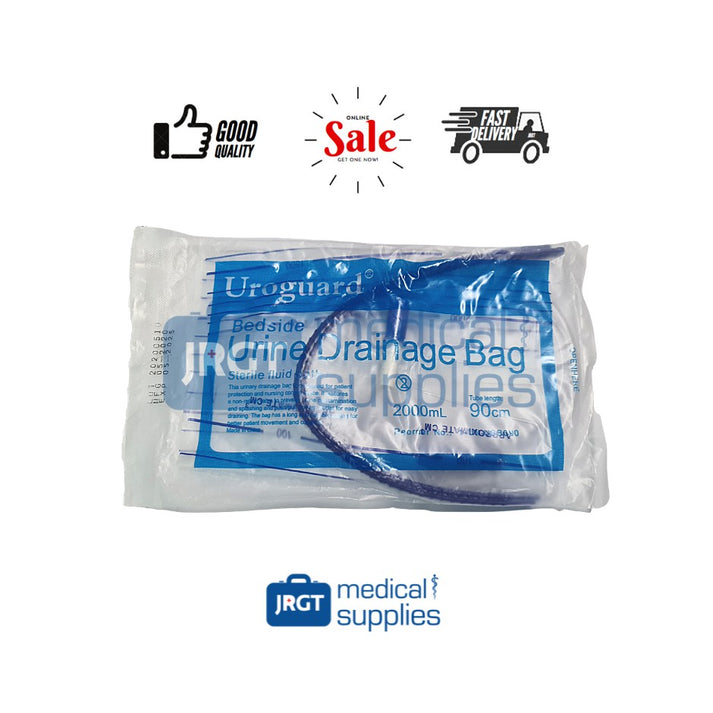 Uroguard Drainage Bag / Urine Bag (2000mL) – JRGT Medical Supply