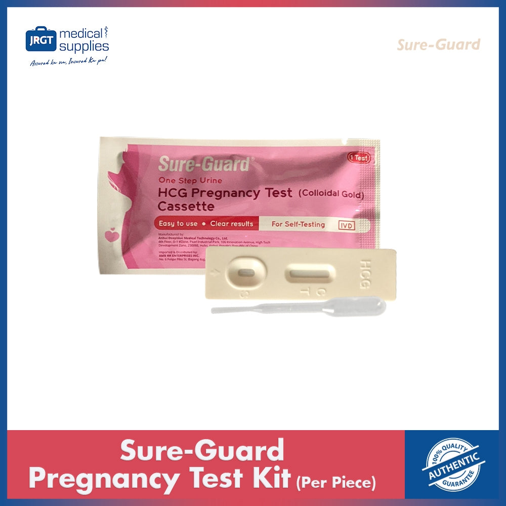 Sure-Guard Pregnancy Test Kit - Cassette Type for Accurate and Early D ...