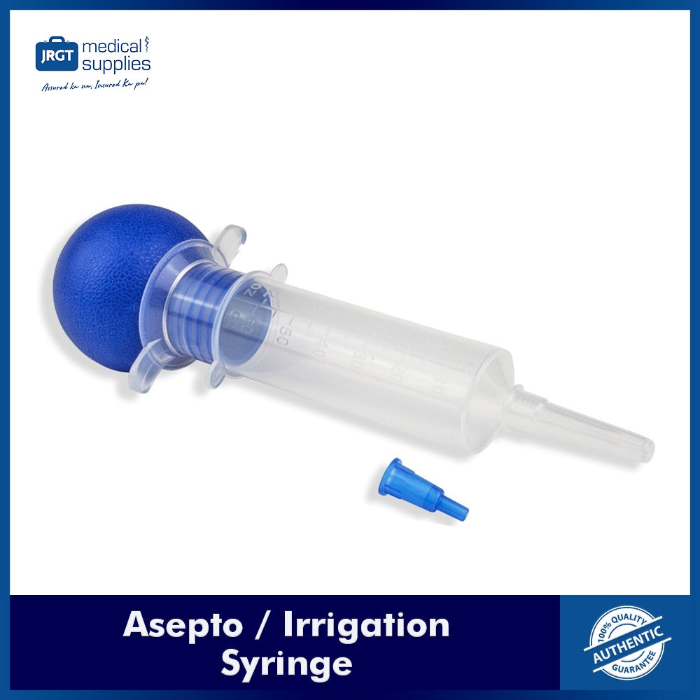 Asepto / Irrigation Syringe 60ml (Surgitech, Partners, Kenxin) – JRGT Medical Supply