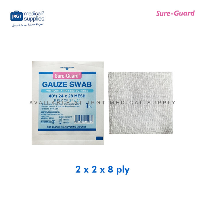 Sure-Guard Sterile Gauze Pad (1 box-100 pcs) – JRGT Medical Supply