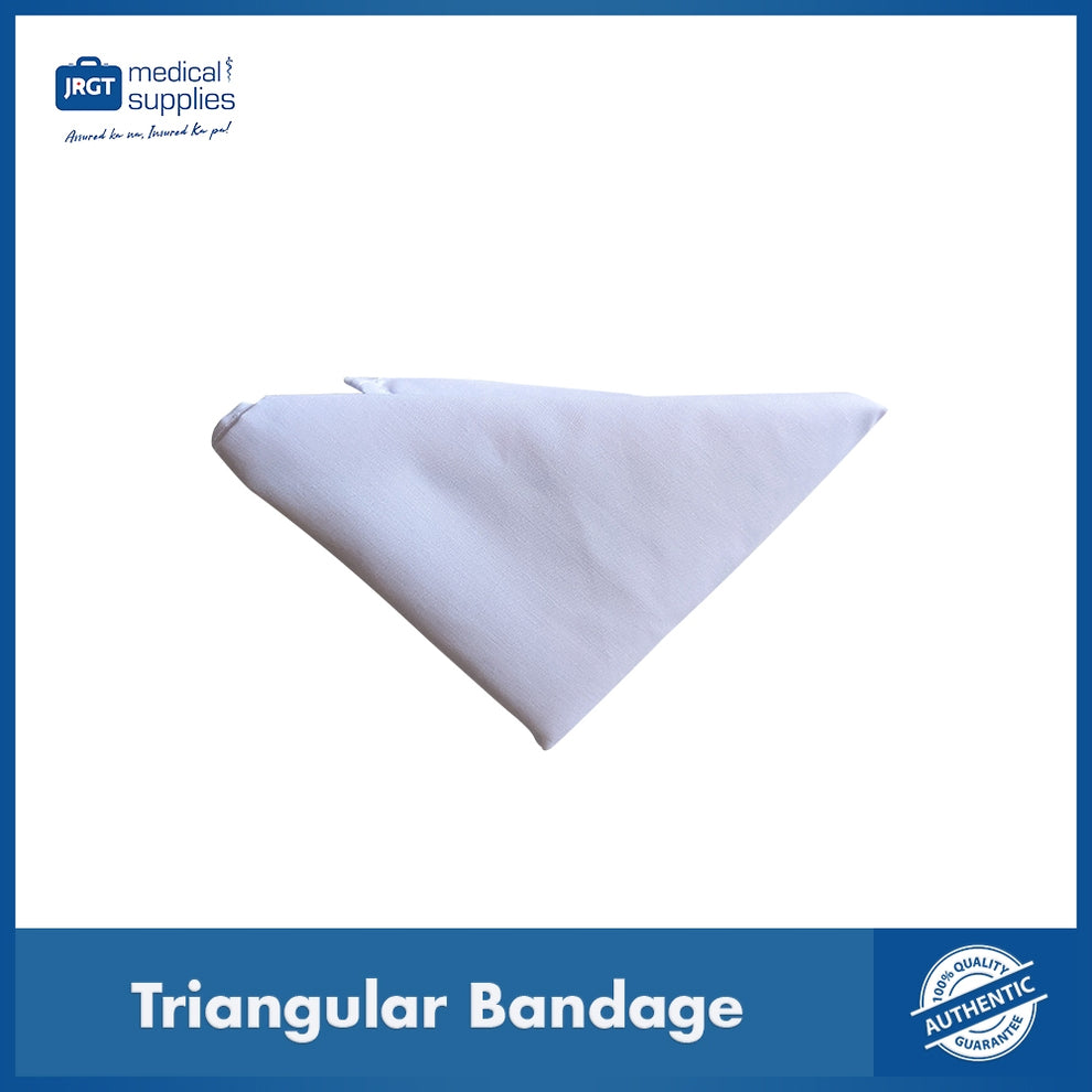 Medical Triangular Bandage - Large Cloth Bandage for Injury Support an ...