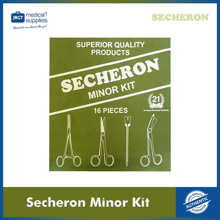 Secheron Minor Kit/ Dissecting Kit (16pcs) – JRGT Medical Supply