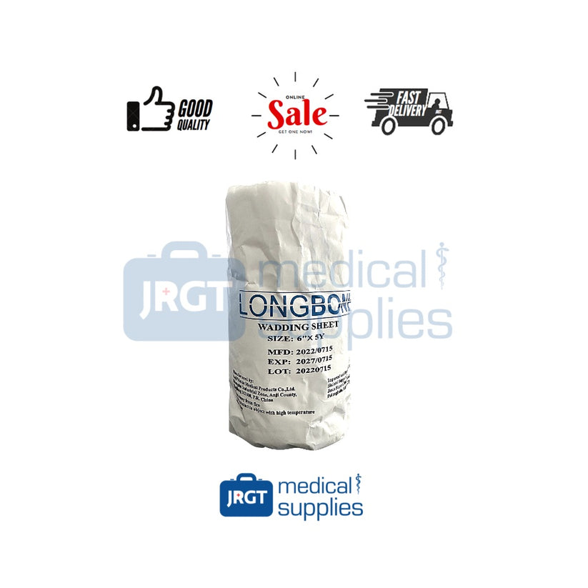 Longbone Wadding Sheet (1 Roll) – JRGT Medical Supply
