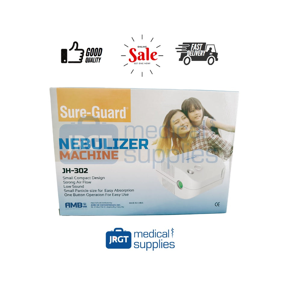 Sure Guard Compact Nebulizer Full Set (JH-302) – JRGT Medical Supply